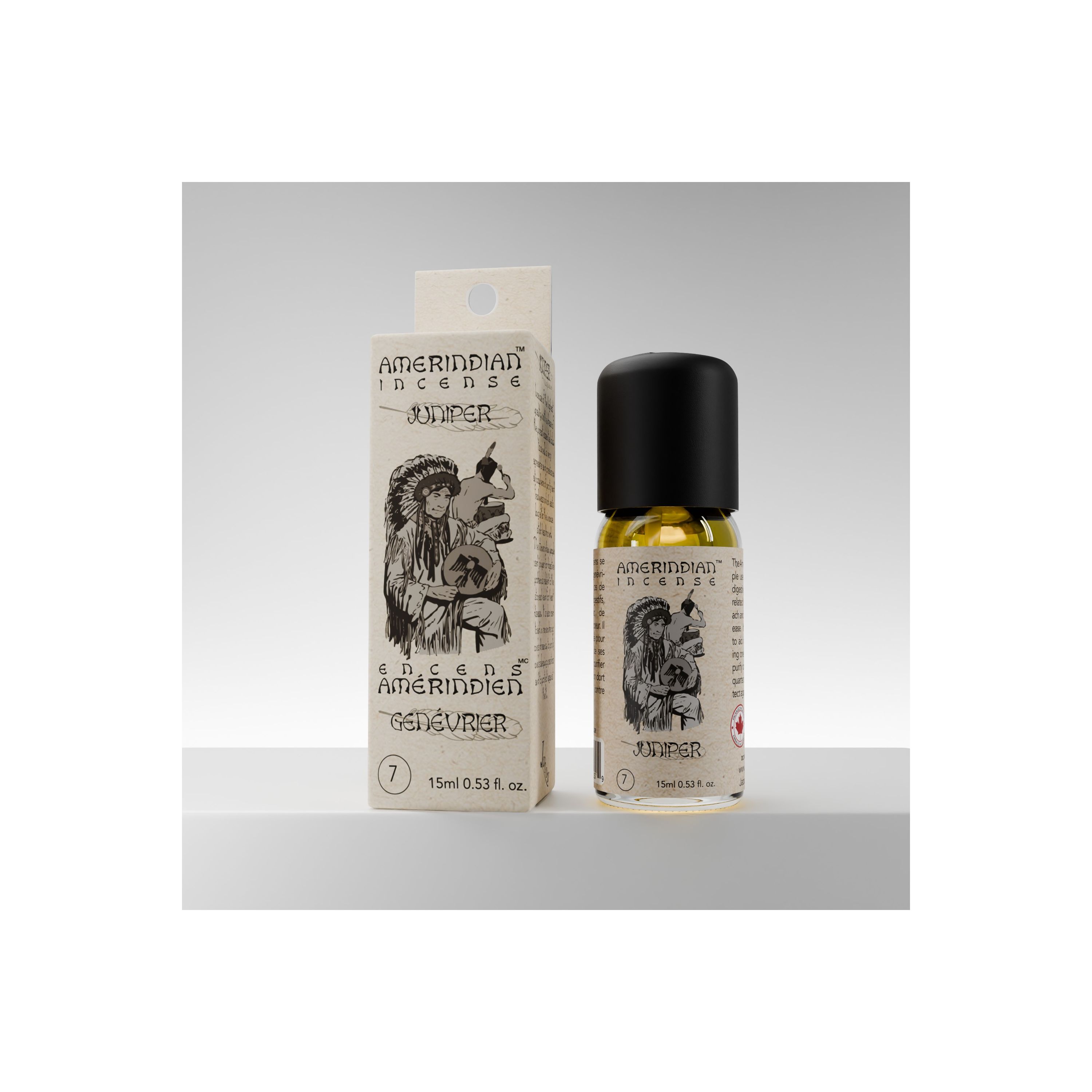 Jabou™ Amerindian Incense™ #07 Juniper Oil